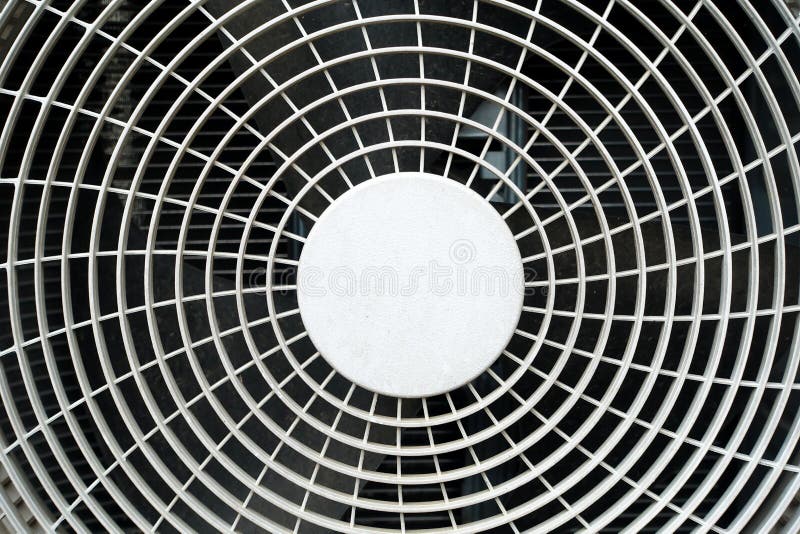 Fan aircondition close-up stock photo. Image of coolant - 52687890