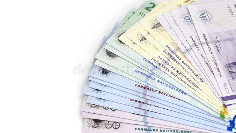 50 Danish Krone Note Reverse Stock Image - Image of note, economic ...