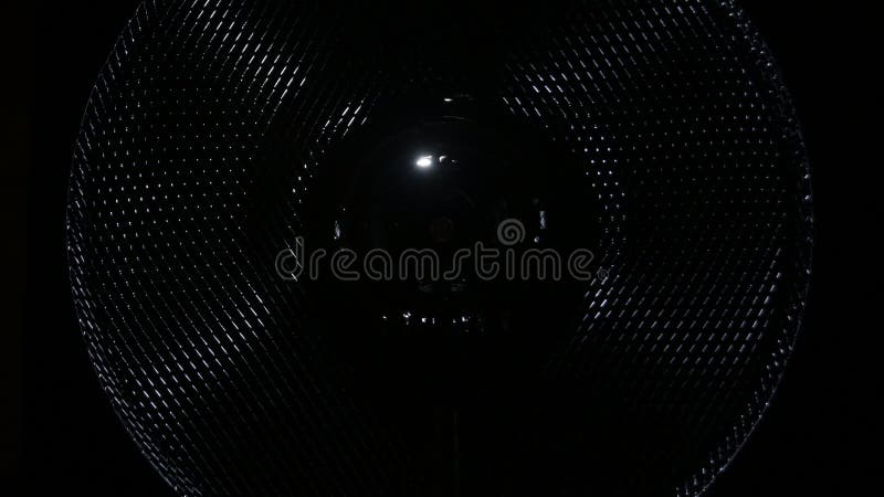 Black Fan with Grid Running Stock Video - Video of atmosphere, light ...