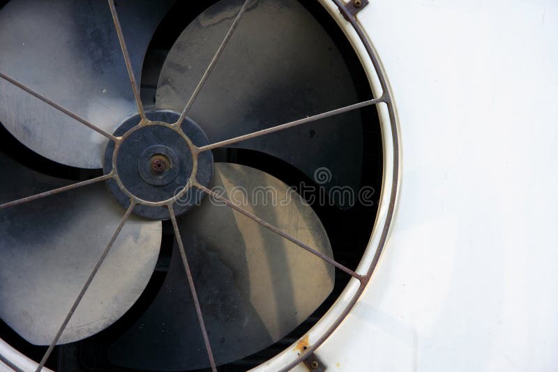 Blade of Compressor Was Damage and Crack,industrial Stock Photo - Image ...