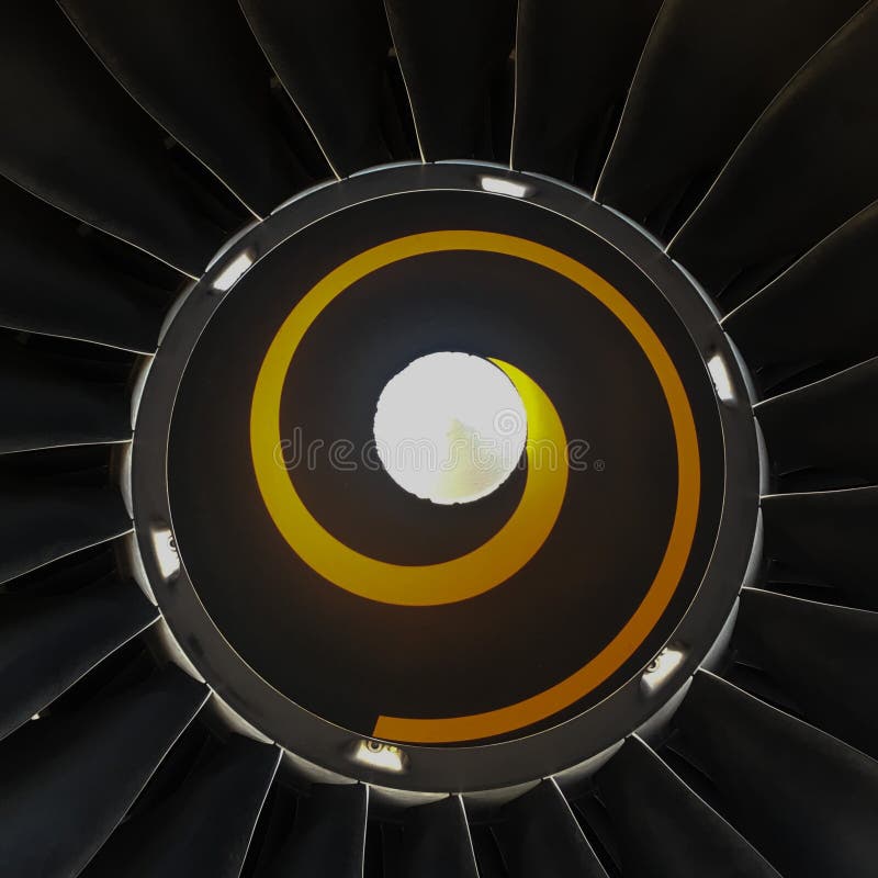 IAE V2500 Fan Blade stock photo. Image of aviasi, aircraft - 267280986