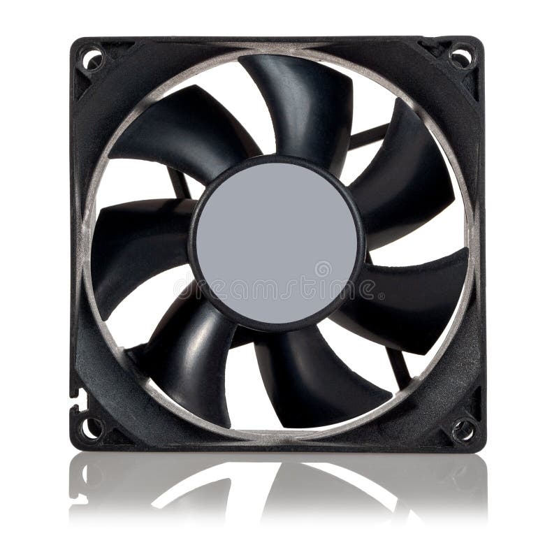 Cooling Fan with Cpu in the Computer System Unit, Cooling the Computer ...