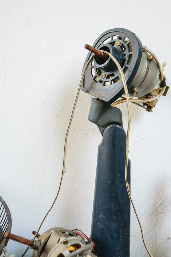 The fan is broken stock image. Image of cold, electric - 90583185