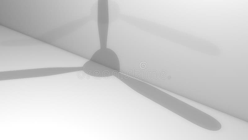 Fan Ceiling Shadow, Animation. Stock Footage - Video of indoors, wall ...