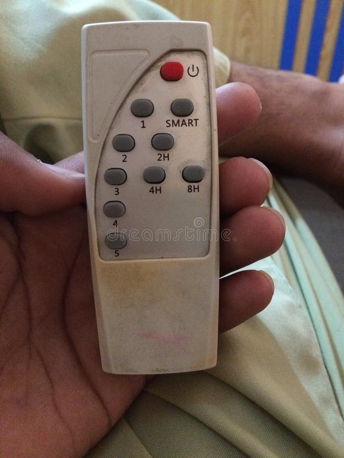 Fan Control Robot.its Control Fan for High Speed and Low Stock Image ...