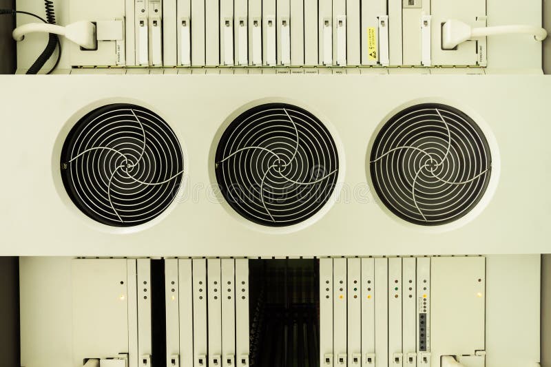 Fan in server stock image. Image of panel, cable, electricity - 29968397