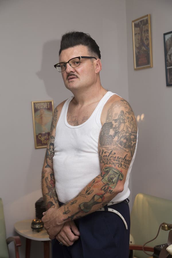 Fan Del Rockabilly De Igor Recek Croatian Fotografía editorial - Imagen ...