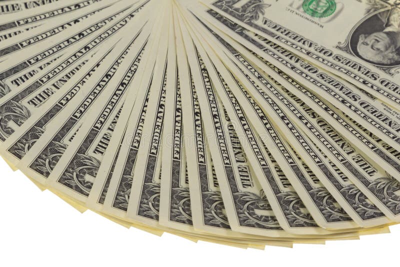 Fan of Dollar Notes stock image. Image of loan, wealth - 47710941