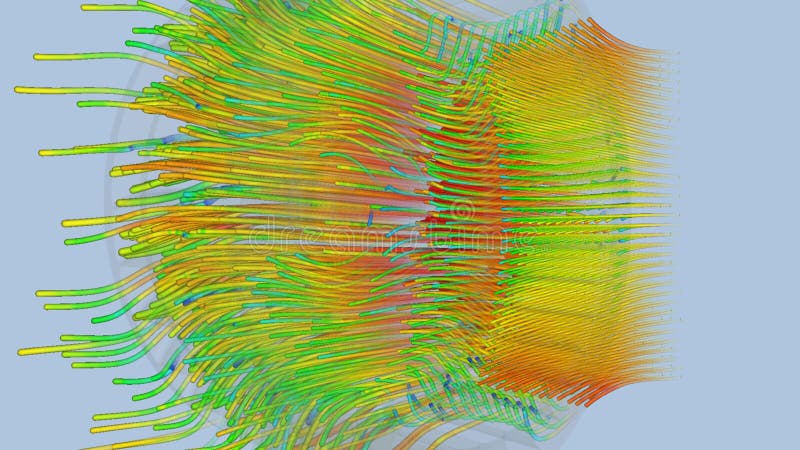 Fan Drum Airflow Simulation Cfd Simulation Computational Fluid