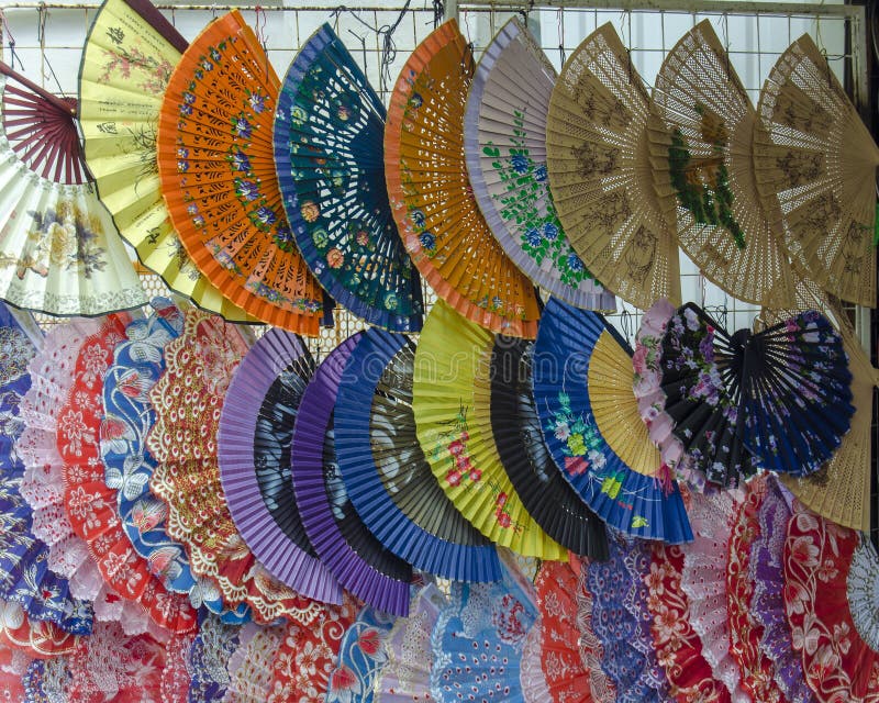 Fan stock illustration. Illustration of refresh, fabric - 78200550