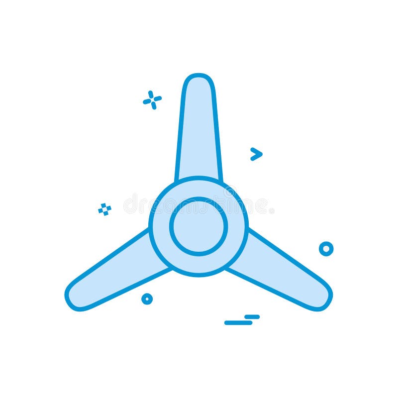 Fan icon design vector stock vector. Illustration of sport - 125532865