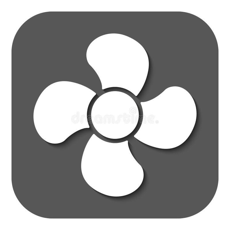 Exhaust Fan Ventilation Icon Stock Vector - Illustration of ...