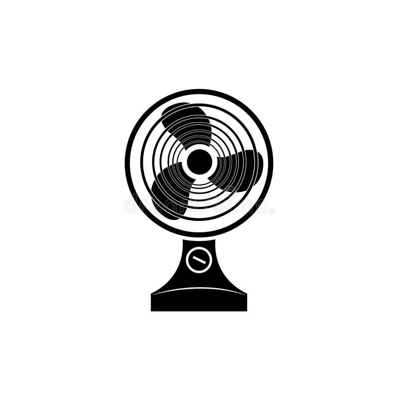 Fan icon logo vector stock illustration. Illustration of cooling ...