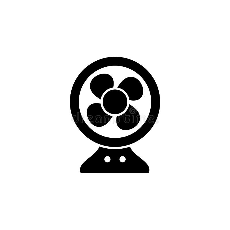 Fan Icon . Blower Icon. Propeller. Ceiling Stock Vector - Illustration ...