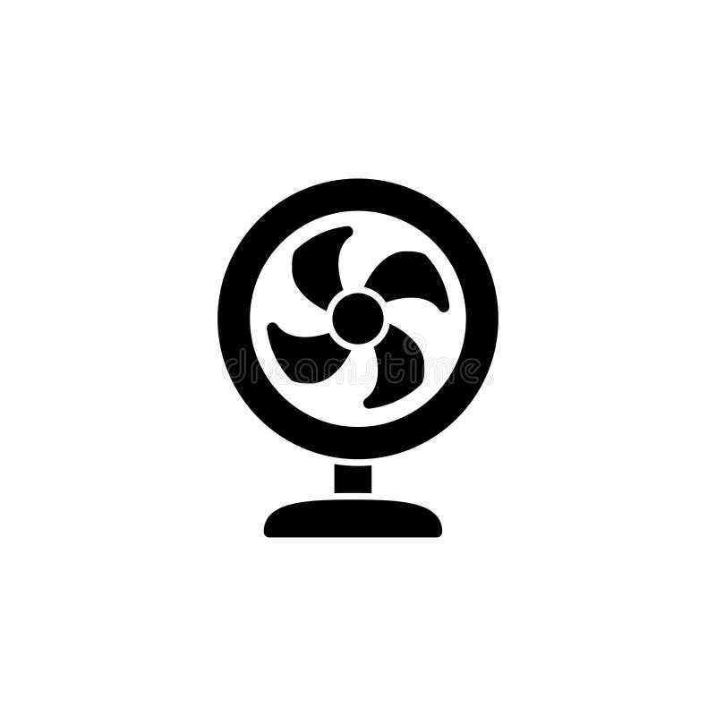 Fan Icon . Blower Icon. Propeller. Ceiling Stock Vector - Illustration ...