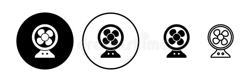 Fan Icon . Blower Icon. Propeller. Ceiling Stock Vector - Illustration ...