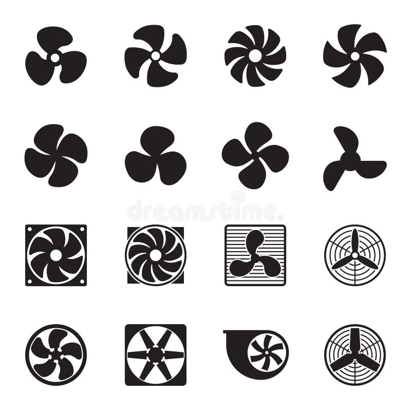 Wind icons vector stock vector. Illustration of speed - 97736014