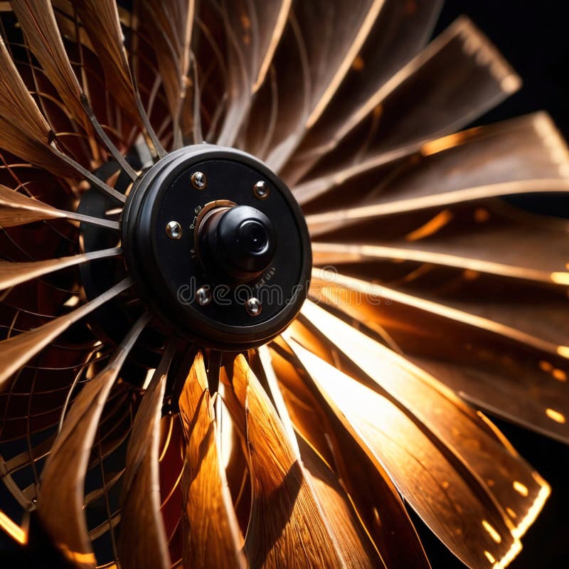 Fan , Mechanical Device To Create Wind and Ventilation Stock ...