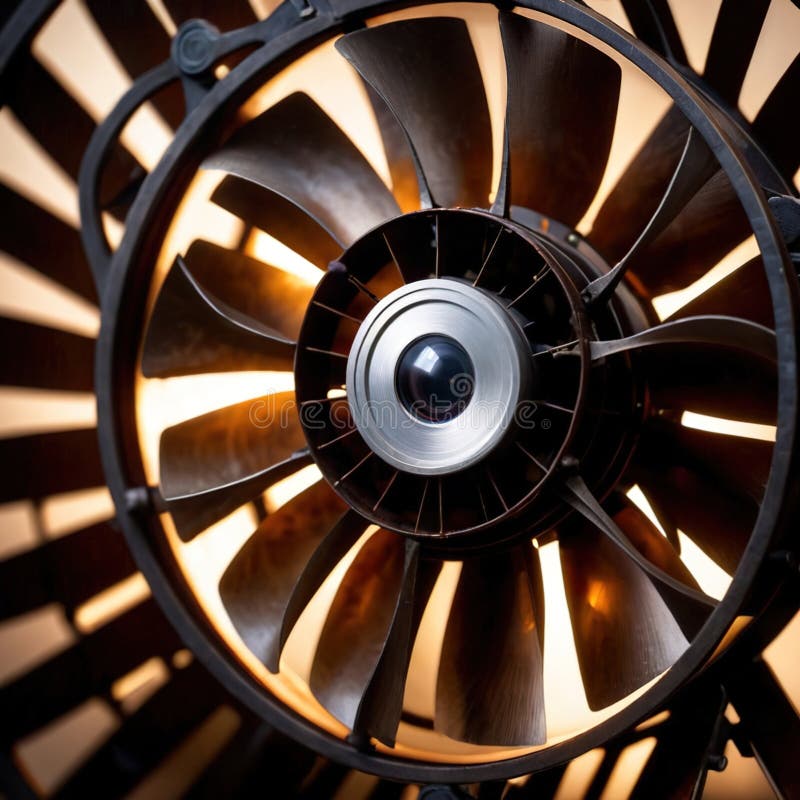 Fan , Mechanical Device To Create Wind and Ventilation Stock ...