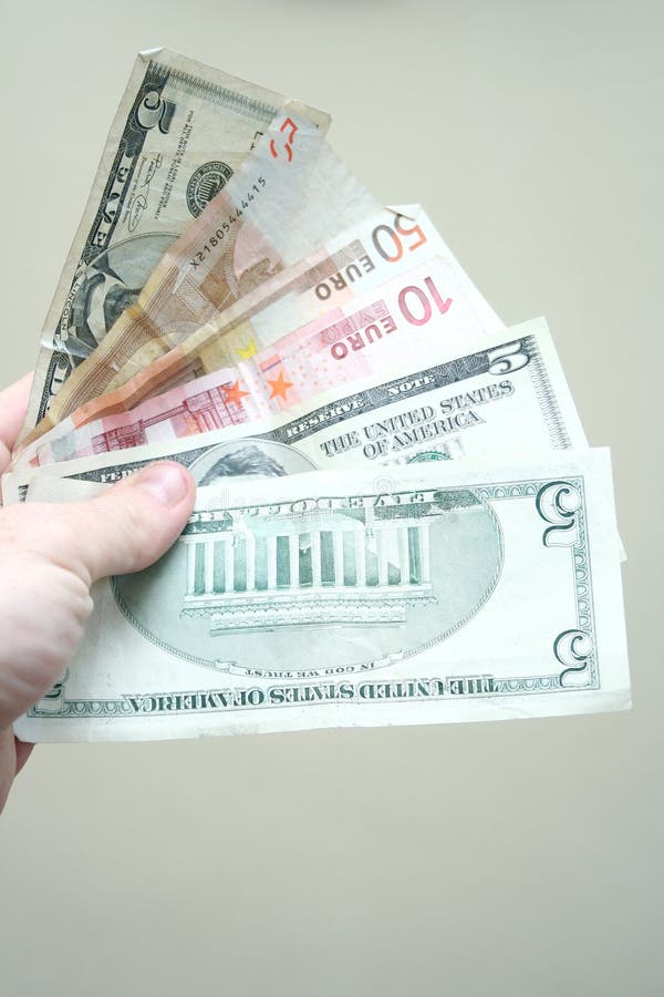 Fan of money stock image. Image of five, earning, bank - 3055823