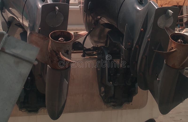 Fan Motor Ship Motor Boat Motor Marine Stock Image - Image of motor ...