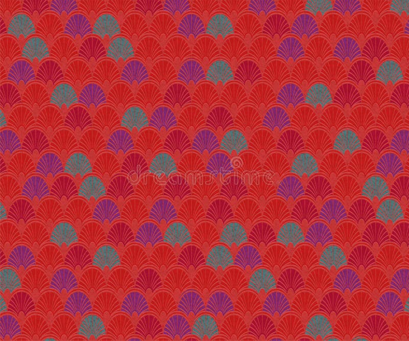 Fan pattern background stock vector. Illustration of wallpaper - 133555349