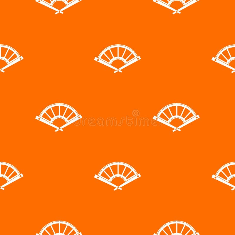 Fan pattern seamless stock vector. Illustration of icon - 122385834