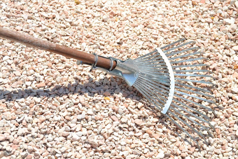 Fan rake stock image. Image of tool, tools, metal, rake - 25952499