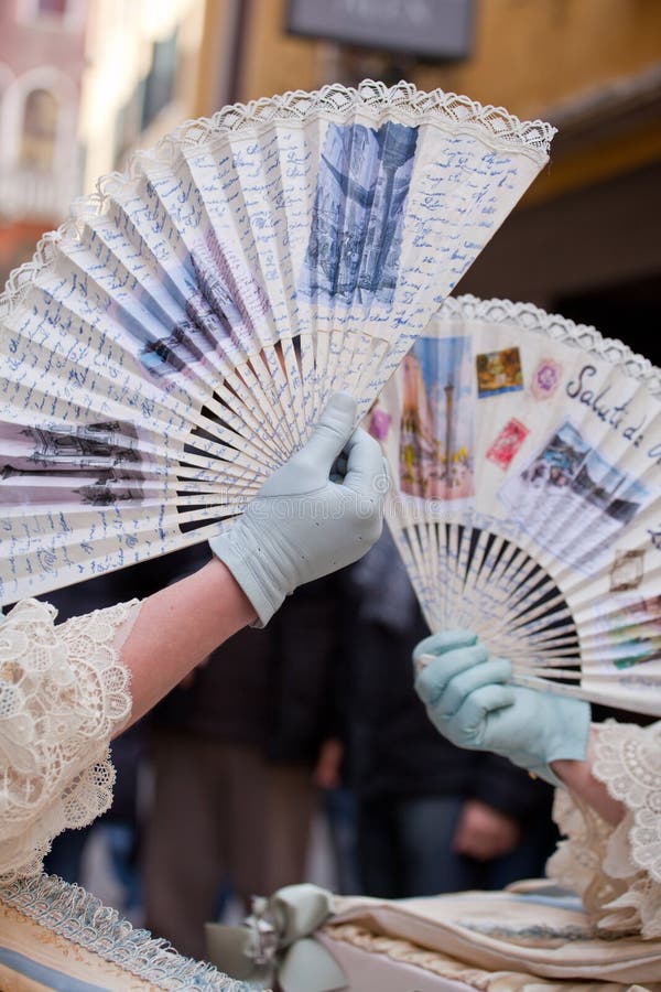 Fan, venice carnival stock photo. Image of venetian, camouflage - 25769510