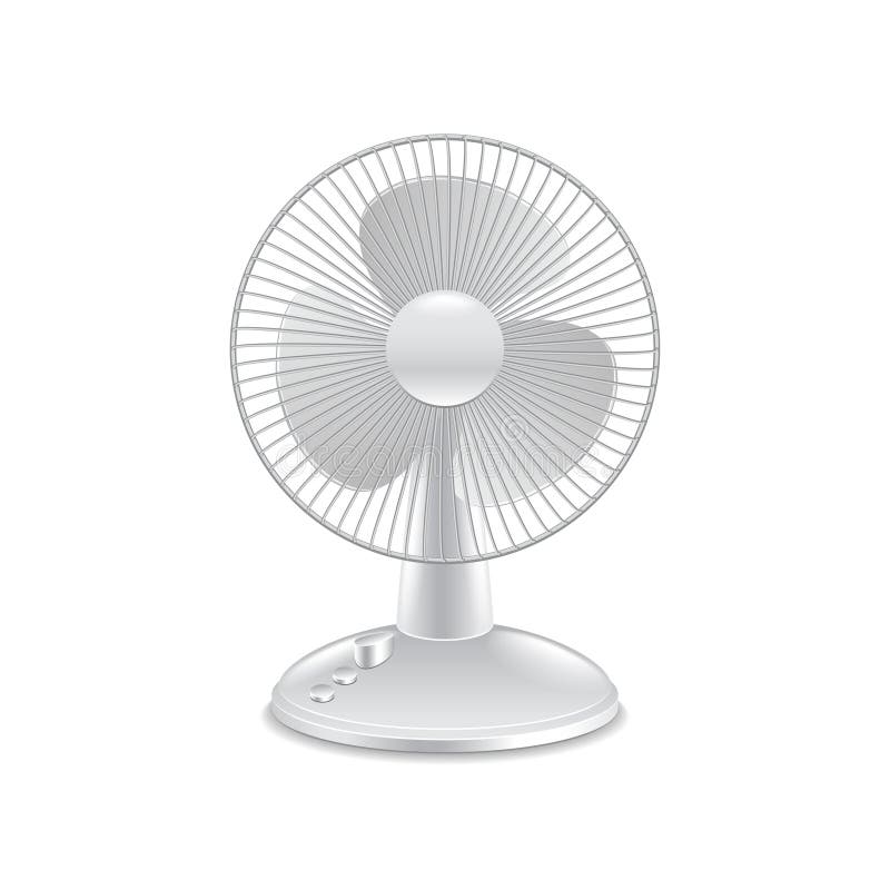 Fan on white vector stock vector. Illustration of axle - 65929204