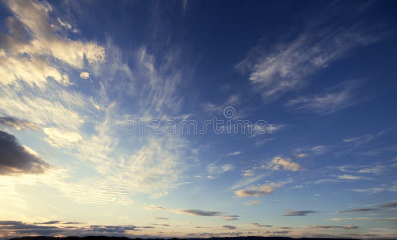 Fancy sunset sky stock photo. Image of atmosphere, background - 39603058