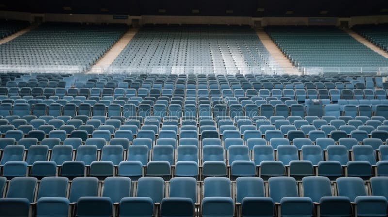 Fan Zone at the Stadium. AI Generated Stock Image - Image of seating ...