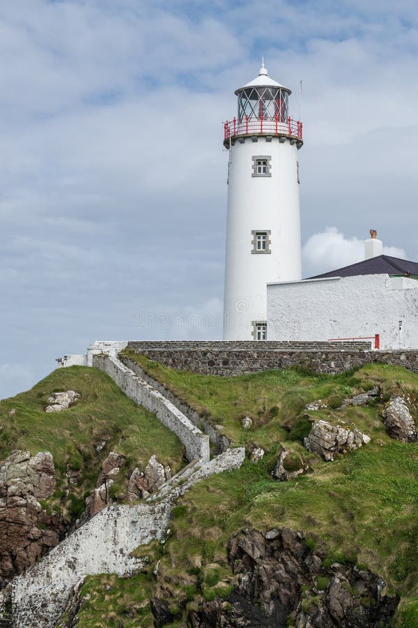 Fanad Head Lighthouse, County Donegal, Ireland Stock Photo - Image of ...