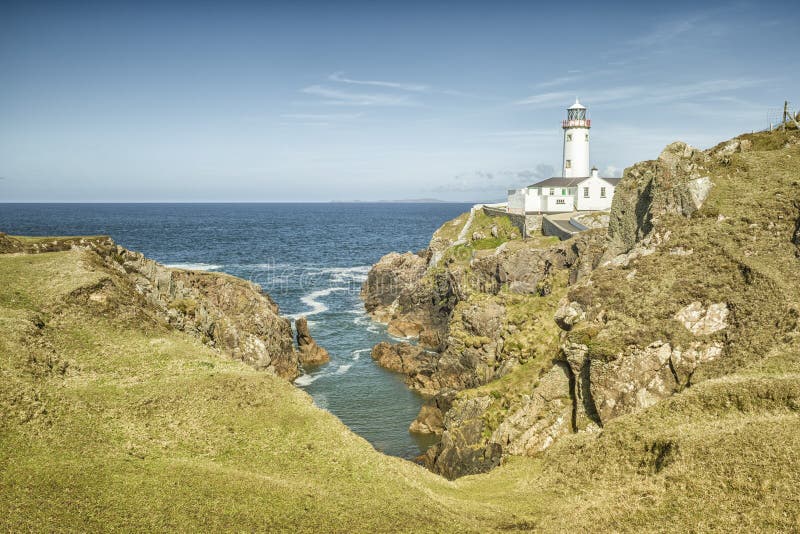Fanad Head lighthouse stock photo. Image of navigation - 72005188
