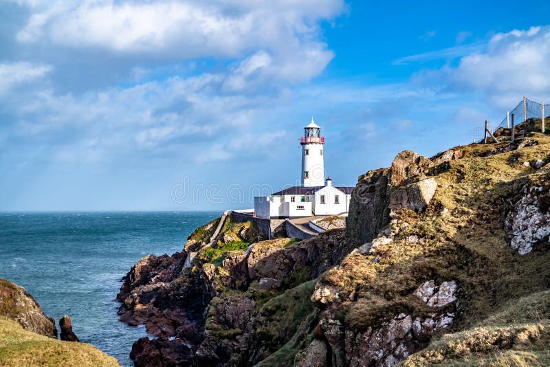 Fanad Head Lighthouse at Fanad Point in County Donegal, Republic of ...