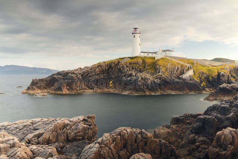 Fanad Lighthouse Co. Donegal Ireland Stock Photo - Image of eire, head ...