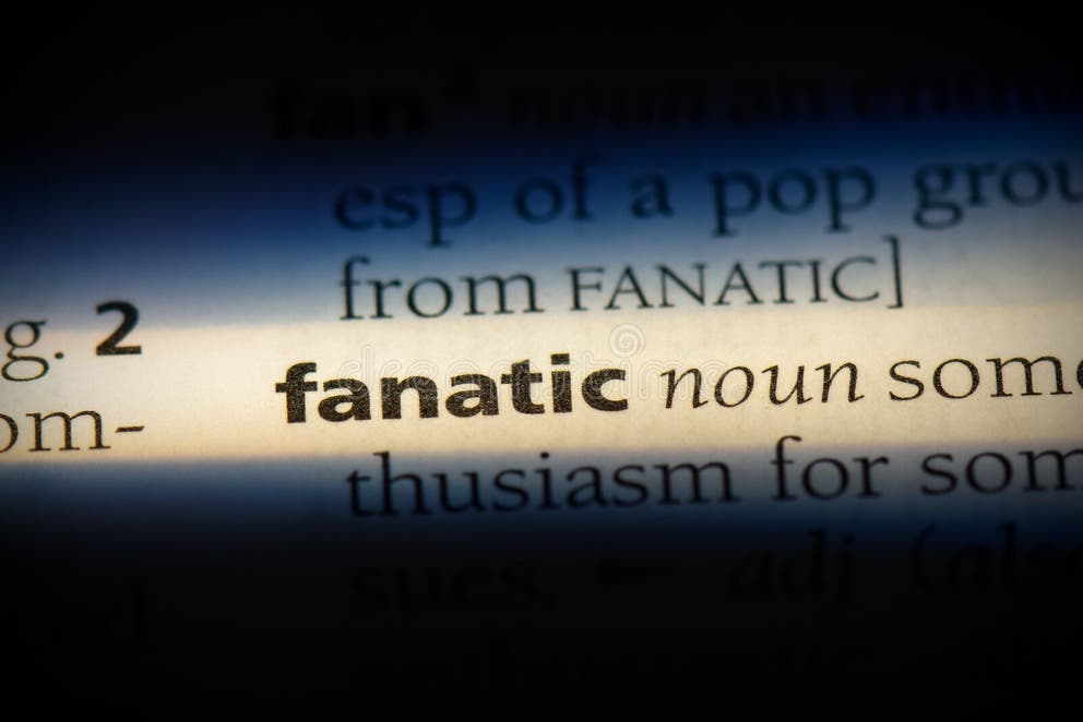 Fanatic stock photo. Image of definition, fanatic, english - 161577500