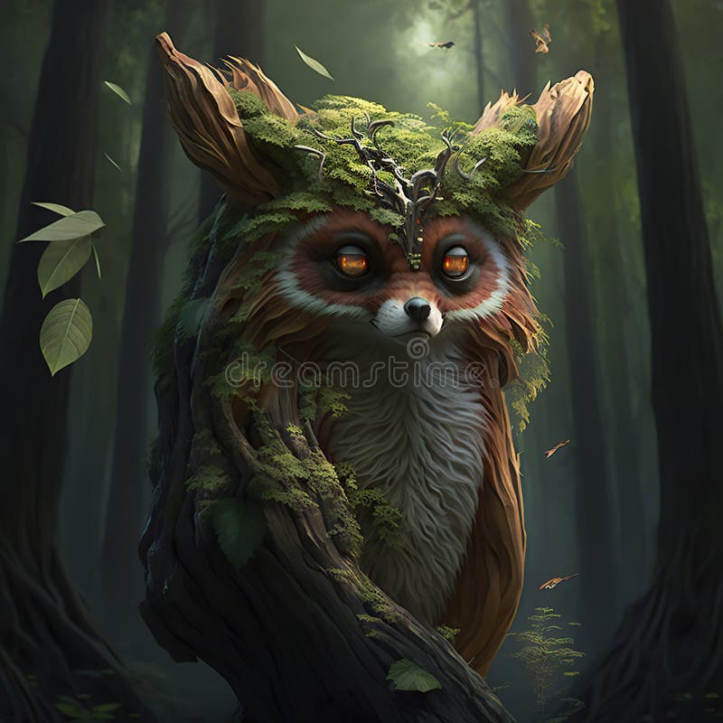 The Fanciful Creature of the Fairytale Forest - AI Generated Stock ...