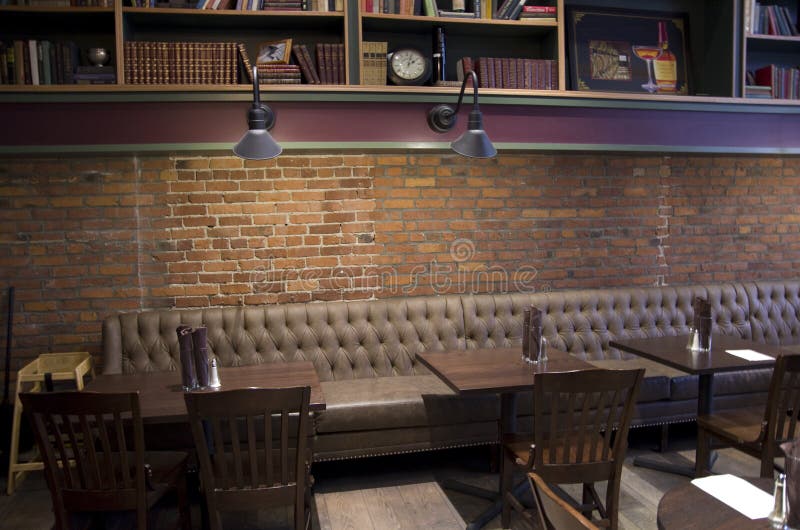 Fancy Bar Restaurant in Hotel Stock Image - Image of restaurant ...