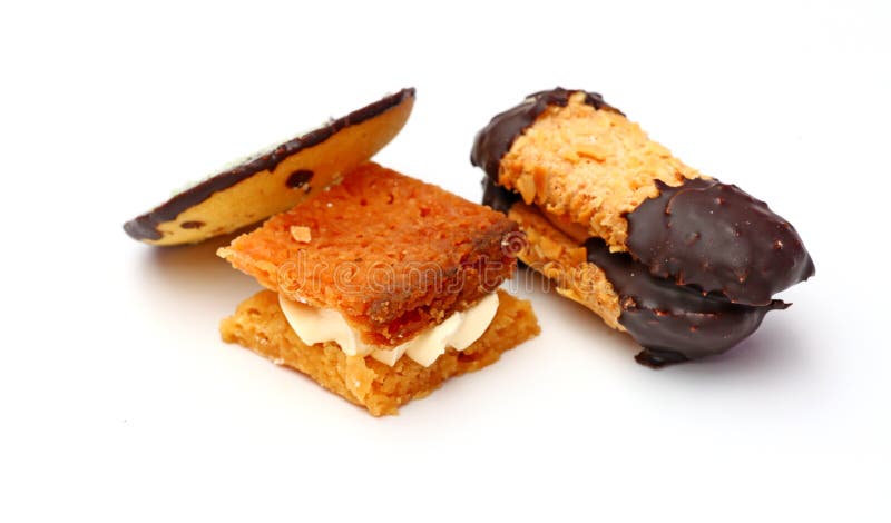 Fancy biscuits - cookies stock image. Image of isolated - 12157695
