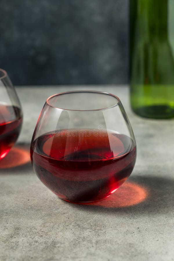 Fancy Boozy Pinot Noir Red Wine Stock Image - Image of wine, wineglass ...