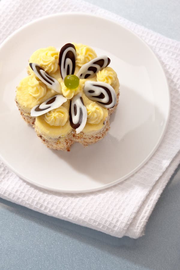 Fancy cake stock image. Image of custard, pastry, sweet - 10678053