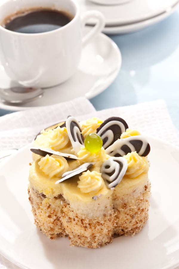Fancy cake stock image. Image of dessert, custard, fancy - 9011755
