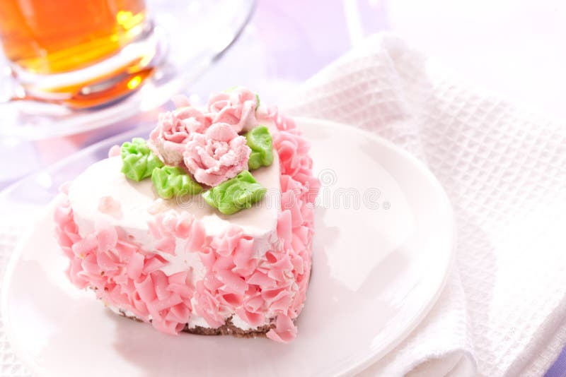Fancy cake stock image. Image of cake, rose, fancy, decoration - 9094209