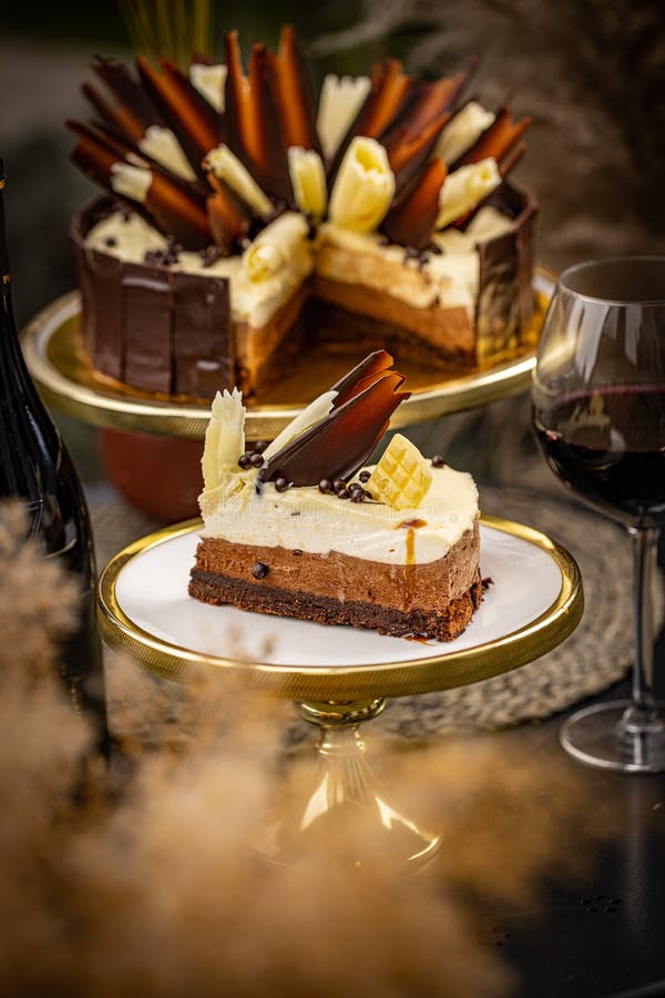 Fancy cake creation stock image. Image of birthday, cake - 236019577