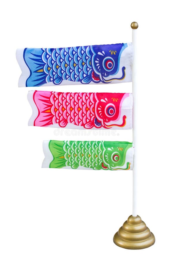 Japanese carp kites stock image. Image of celebration - 19050505