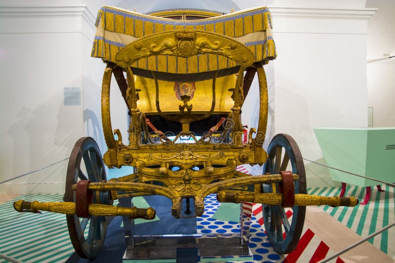 Fancy Carriage in the Esterhazy Palace Editorial Stock Photo - Image of ...