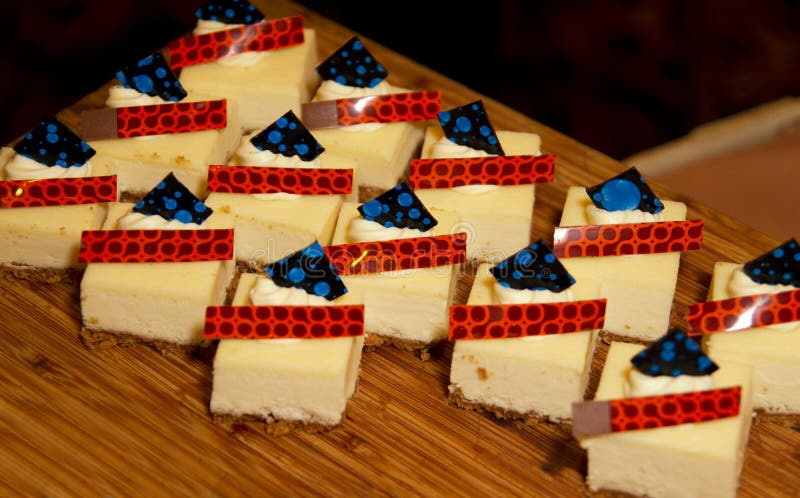 Fancy Cheesecake stock image. Image of bakery, cracker - 34490311