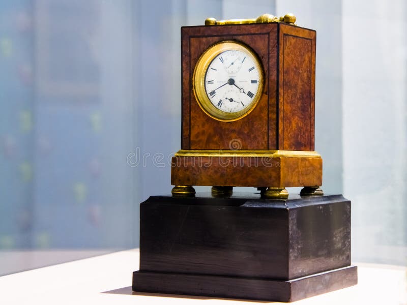 Fancy Clock in the Esterhazy Palace Editorial Photography - Image of ...