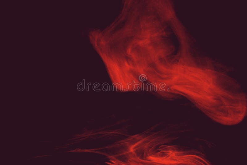 Fancy Colored Smoke. Curls and Clouds of Colored Smoke Stock Photo ...